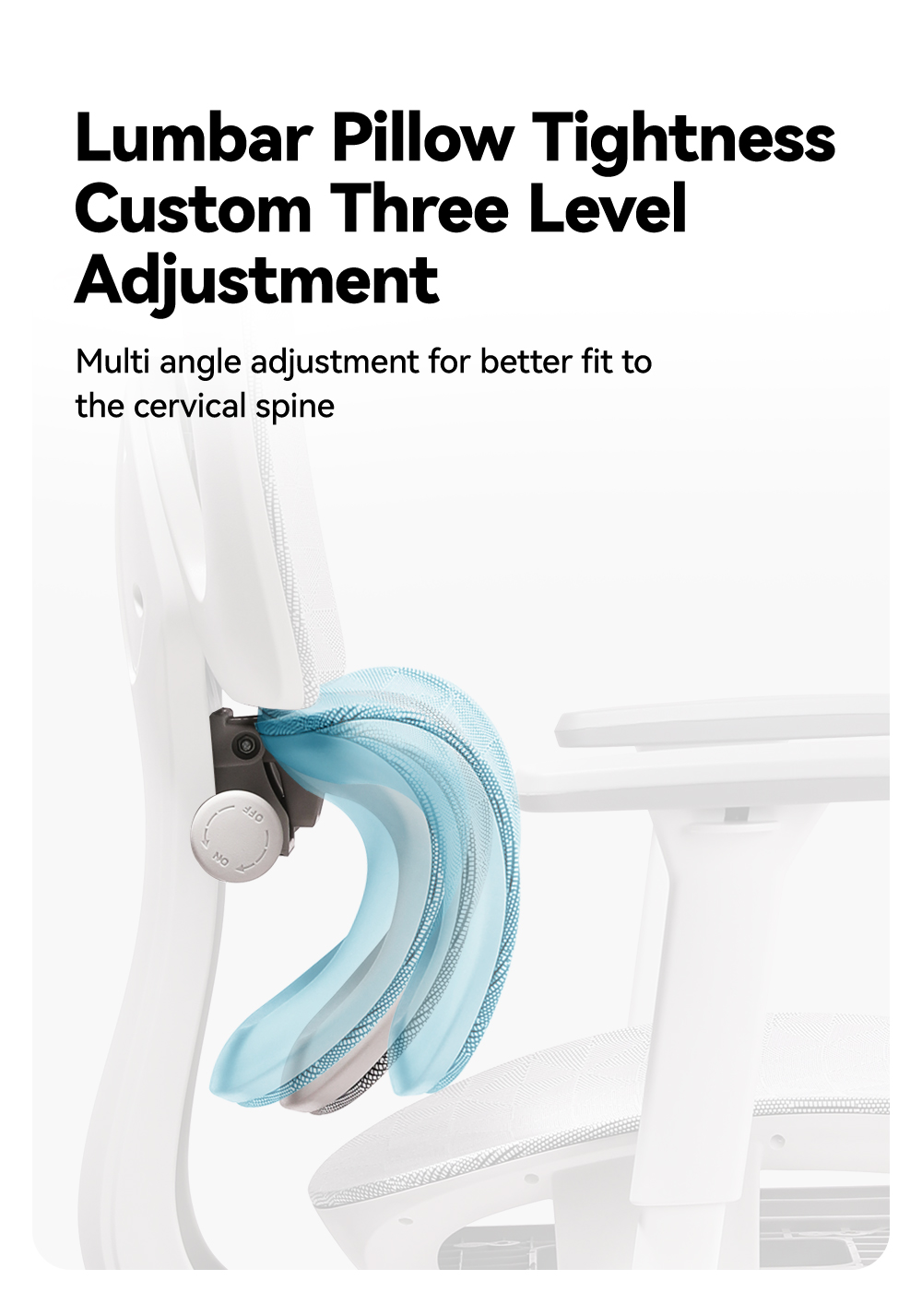 MUSSO E600 PRO Ergonomic Chair 3D Handrail and Adjustable Headrest ...