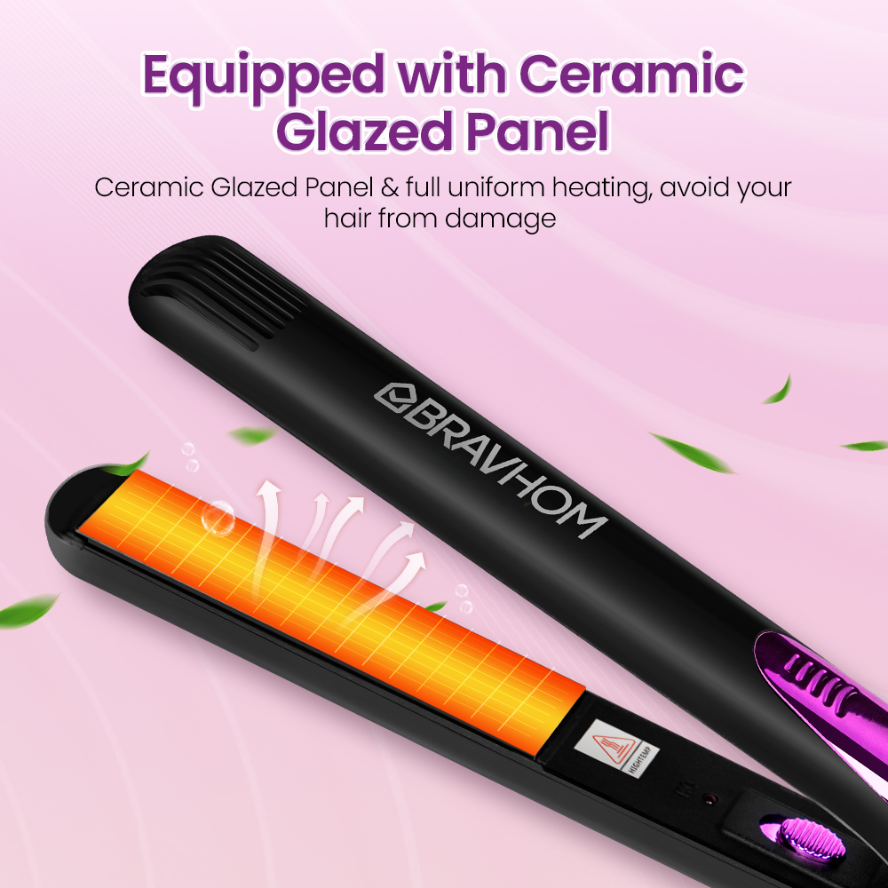 KADONIO 2 in 1 Hair Straightener Portable Hair Curler Mini Hair Styling ...