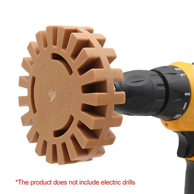 6mm Shank Pneumatic Degumming Disc To Rubber Wheel Degumming Grinding ...