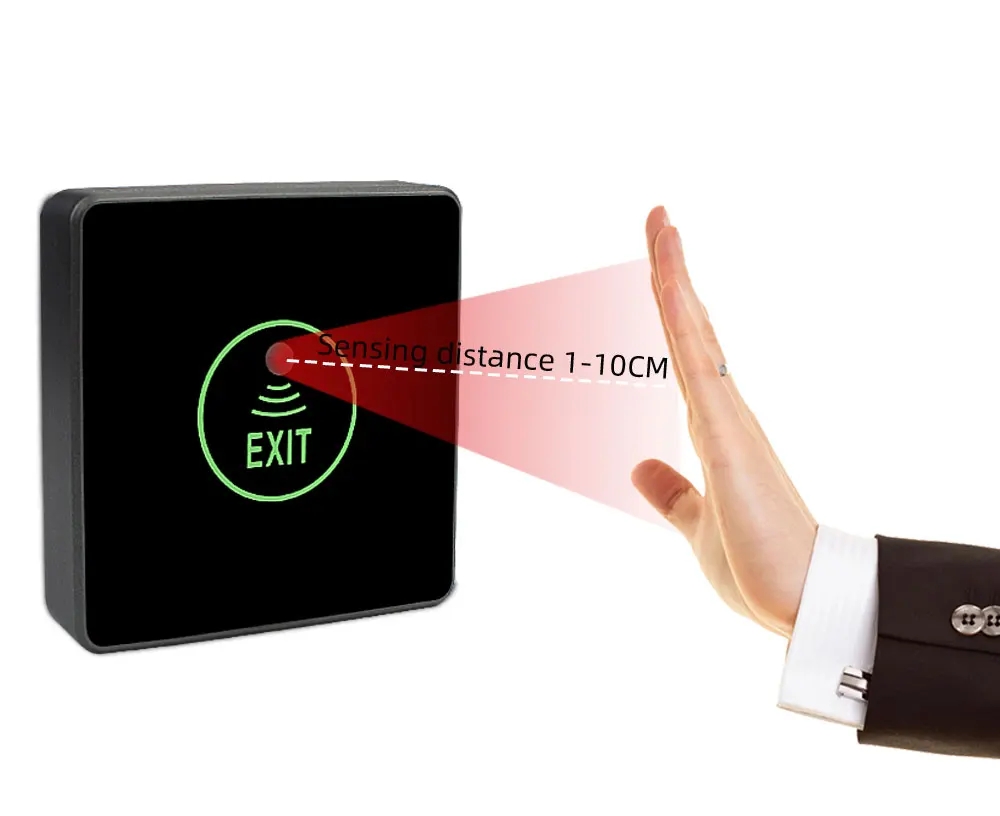Access control infrared sensor Exit switch DC12Vself-resetting exit ...
