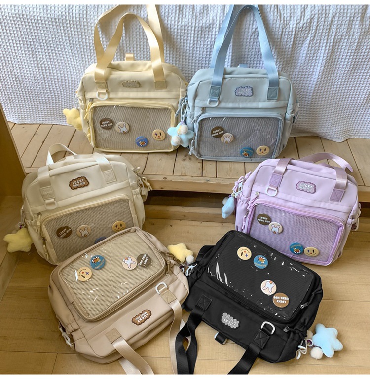 Ita Bag Kawaii Multi-color Backpack Cute Anime Badges DIY Shoulder ...