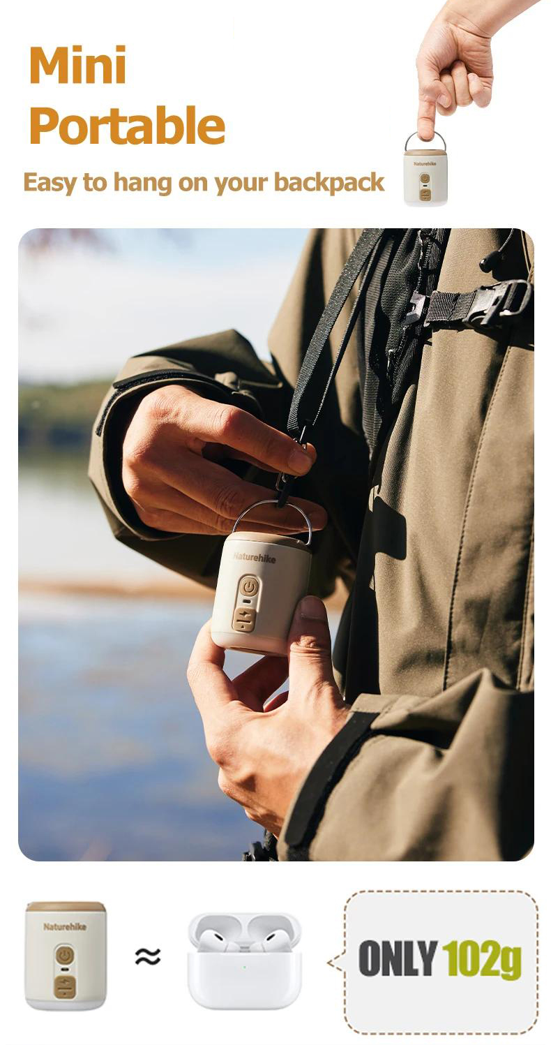 Naturehike Inflatable Air Pump Multifunctional Electric Mini Inflator ...