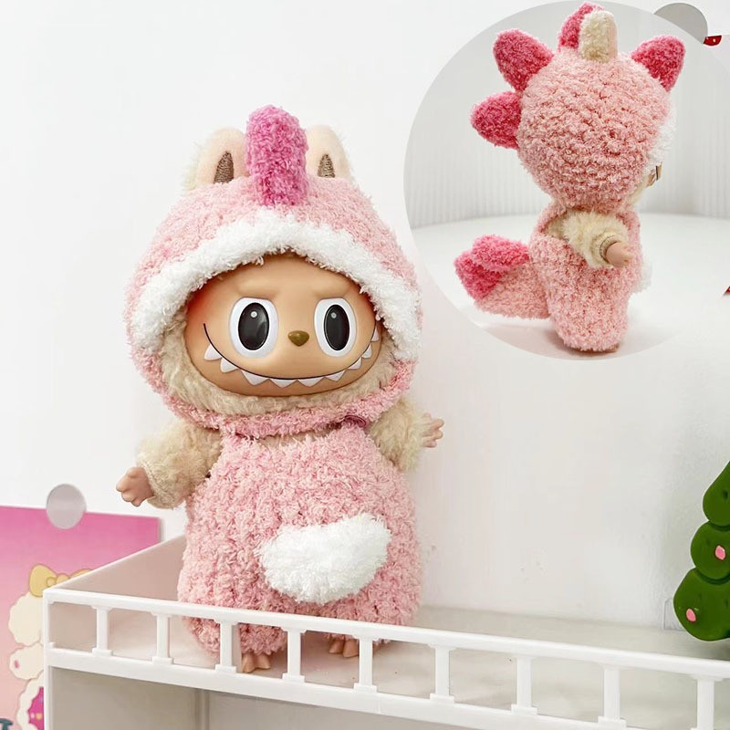 Labubu macaron set，Pre-order doll set, Labubu set, Labubu clothes 17 cm ...