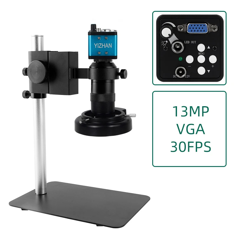 YIZHAN Digital Microscope For Electronics Suit 48/38/13MP VGA USB HDMI ...