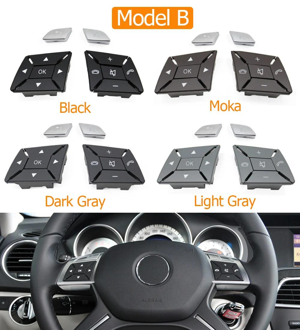 Car Steering Wheel Switch Buttons For Mercedes Benz A B C E GLA GLK CLA ...