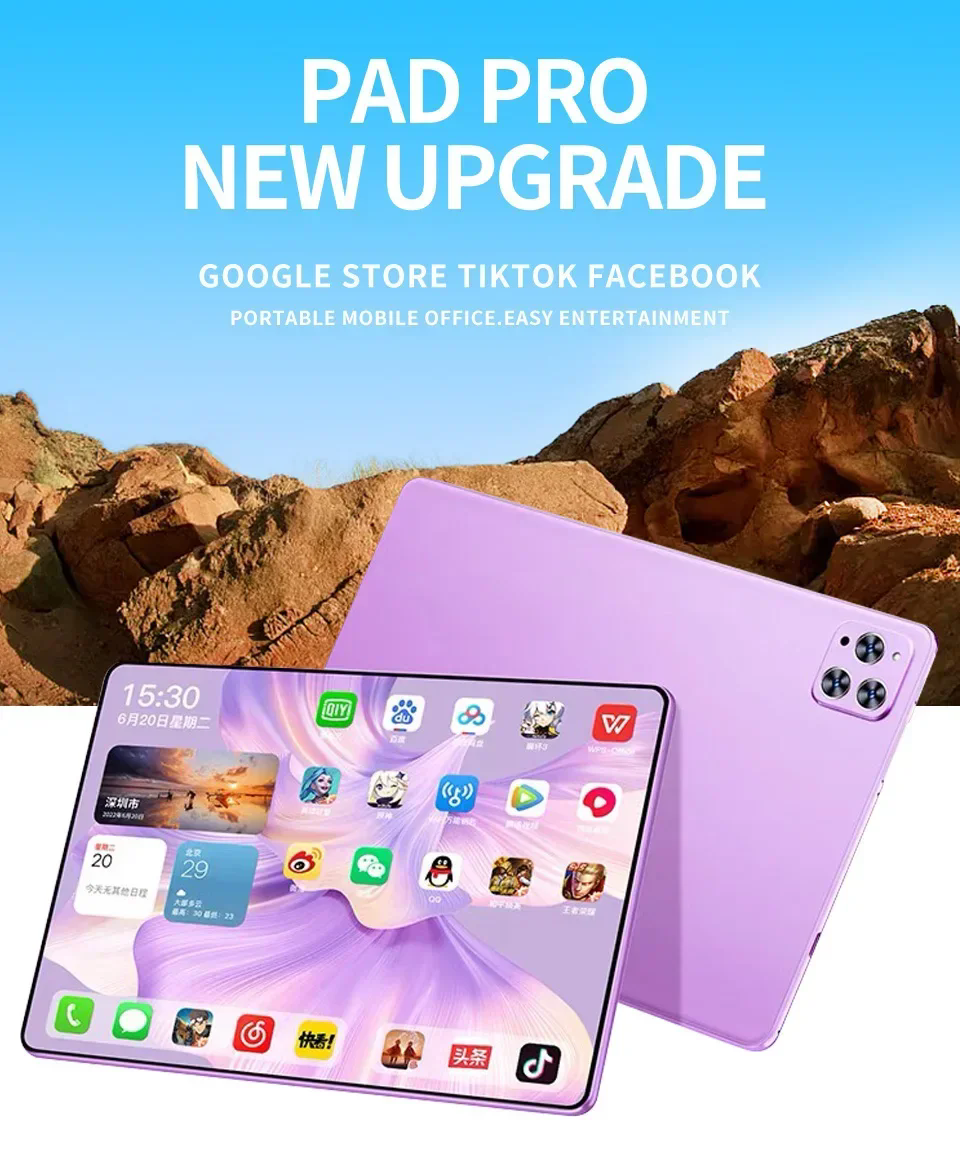 [Malaysia Delivery] HD Screen kids Tablet Android 13 Smart Tablet 11 ...