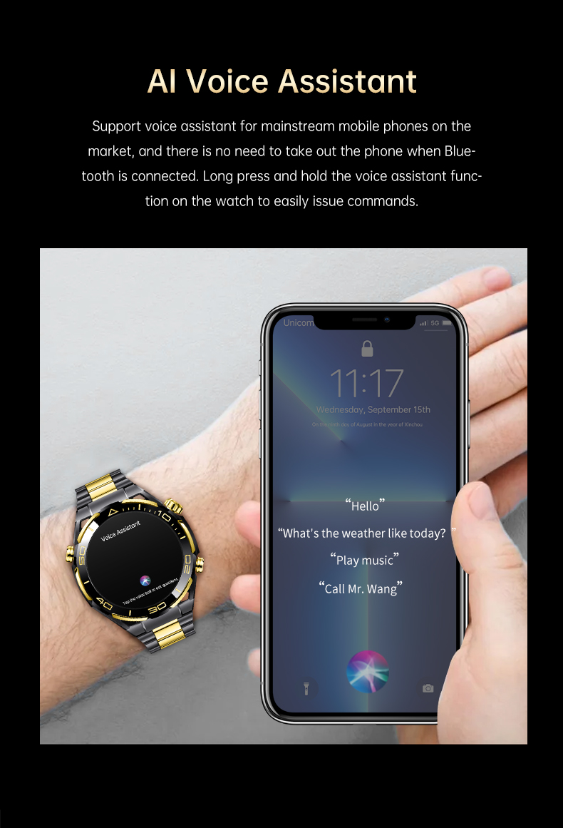 GS Ultimate 2 Smartwatch Men Bluetooth Call Dynamic Island Smartwatch ...