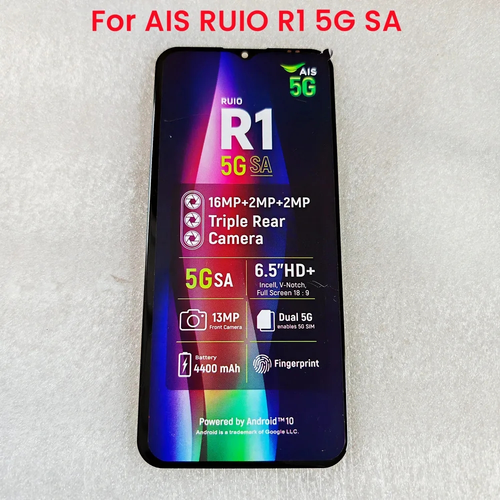 For AIS RUIO R1 5G SA LCD Screen For AIS RUIO R1 5G S6506 Display Touch ...