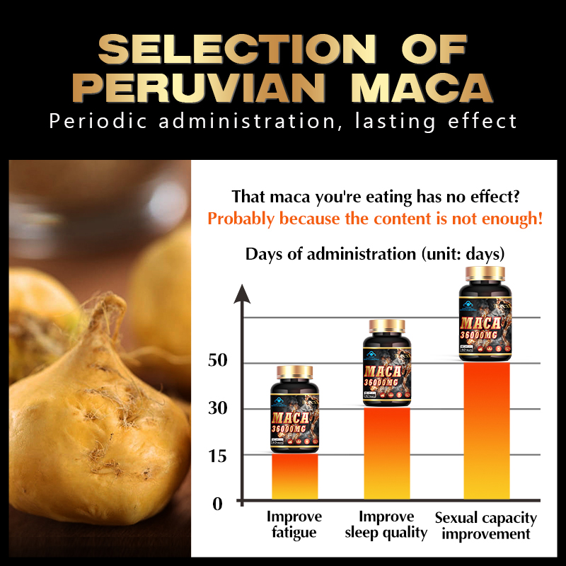 Trorexl 【Long-lasting secret recipe】Maca Nourish kidney capsule ...