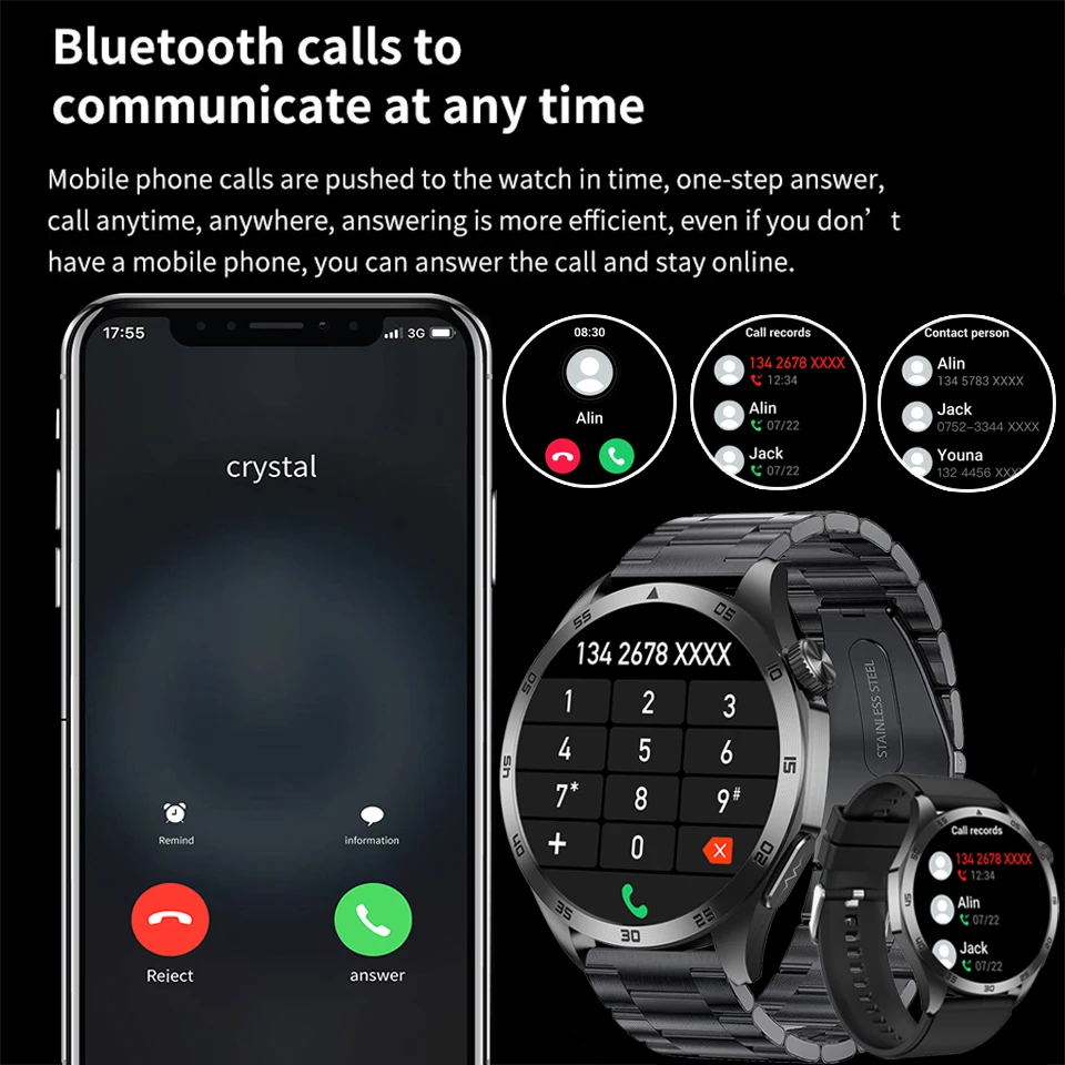 New Man Health Smart Watch Uric Acid Lipid BMI Heart Rate ECG+PPG+HRV ...