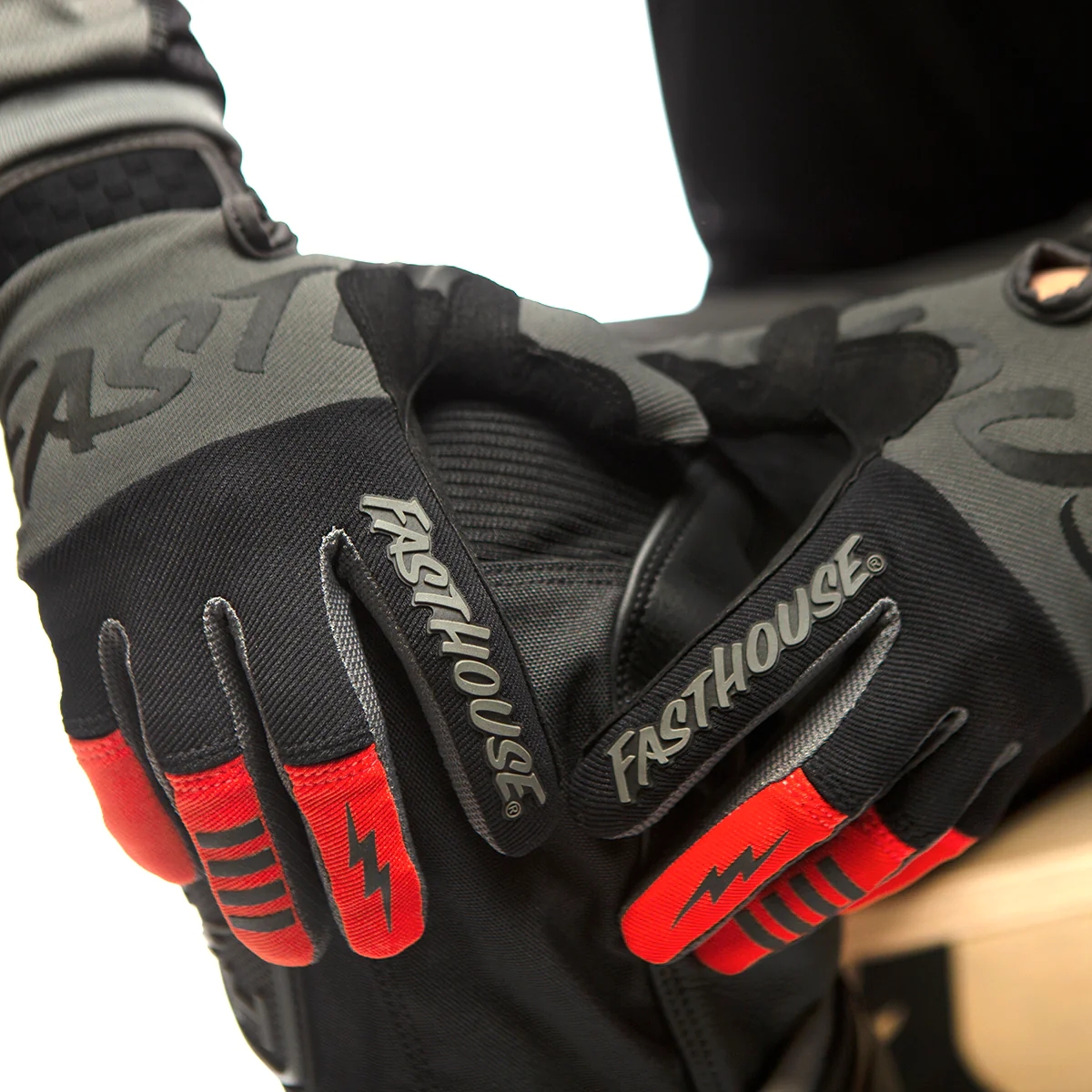 FASTHOUSE 2024 Touch screen tricolor men's and women's dirt biking ...