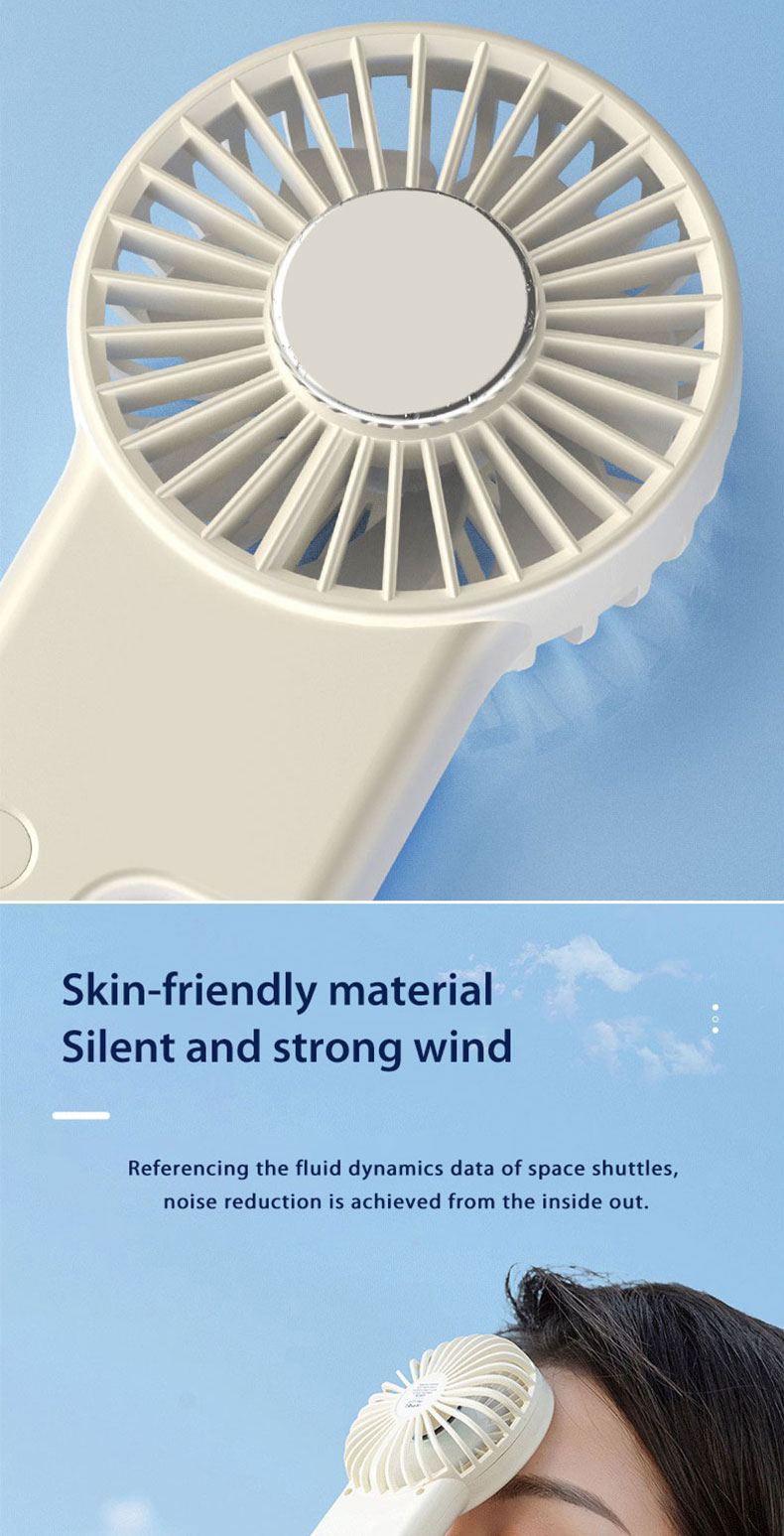 YIOMIO Portable Usb Mini Fan Kipas fan USB Rechargable Mini Fan 3000 ...