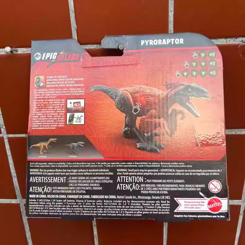 Jurassic World Dominion Uncaged Ultimate Pyroraptor, Interactive ...