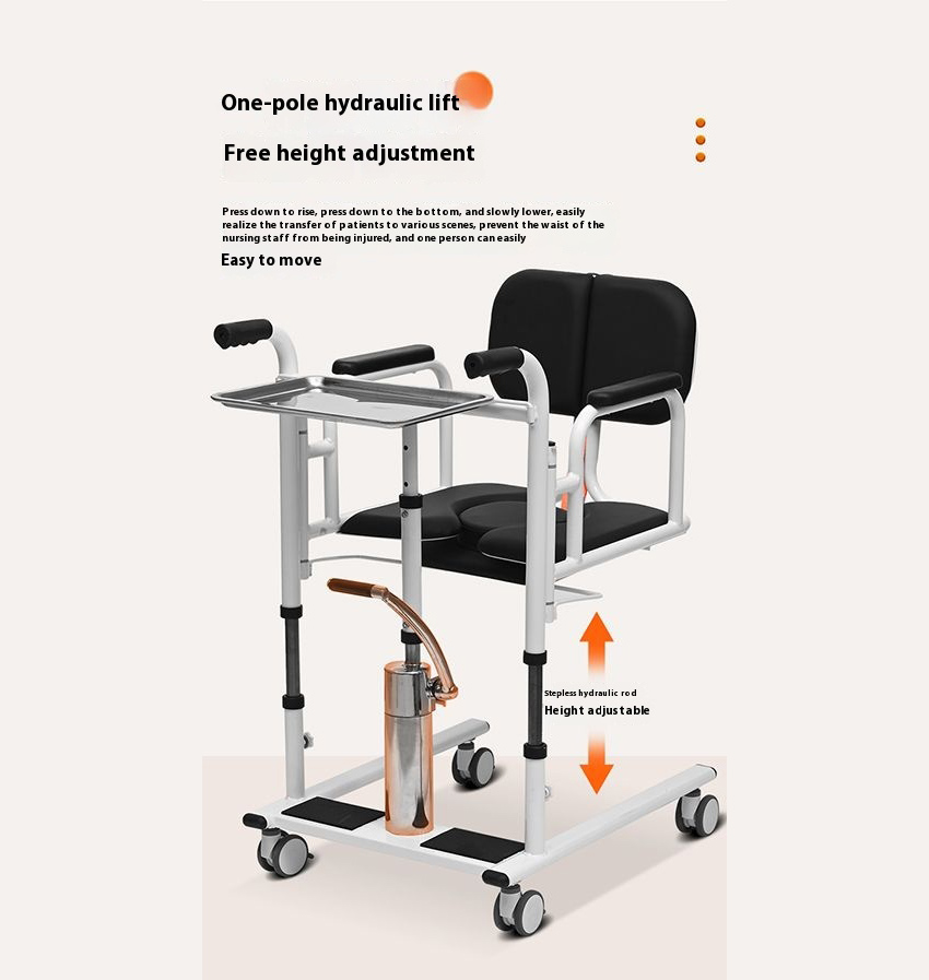 多功能轮椅 | Patient Lift Chair Transfer Chair Rehab Mover Kerusi Roda ...