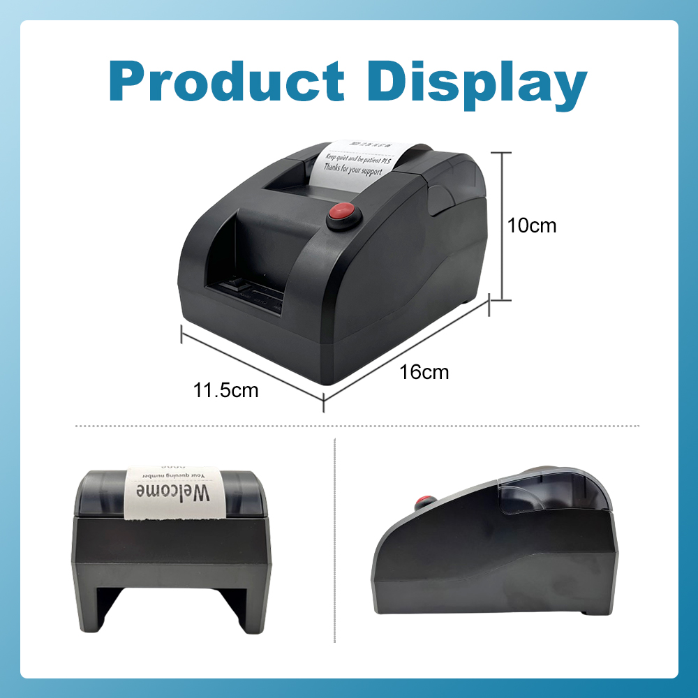 Queue Thermal Printer for Queue Number Ticket Dispenser Printer High ...