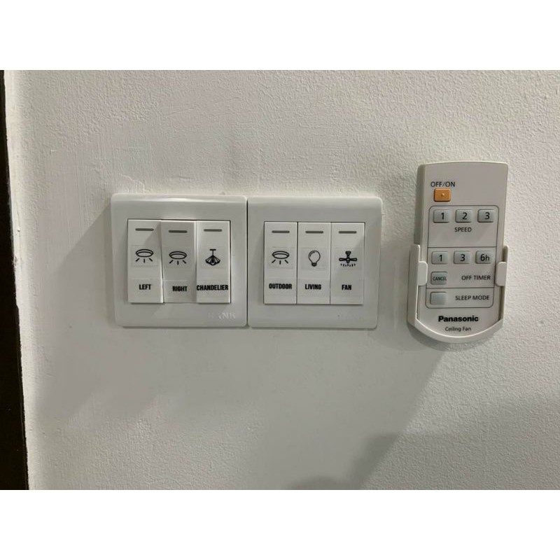 SWITCH STICKER SYMBOL & WORD STIKER SUIS LABEL STICKER SWITCH ICON PLUG ...