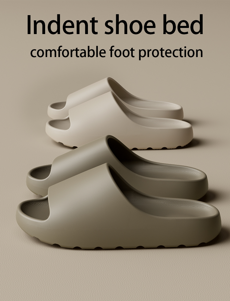 Men's Anti-Odor EVA Non-Slip Slide Sandals Lightweight Shoes for Home ...