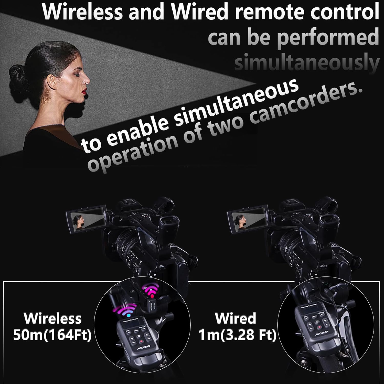 【READY STOCK】Wireless Camcorder LANC Remote Control for Sony and Canon ...
