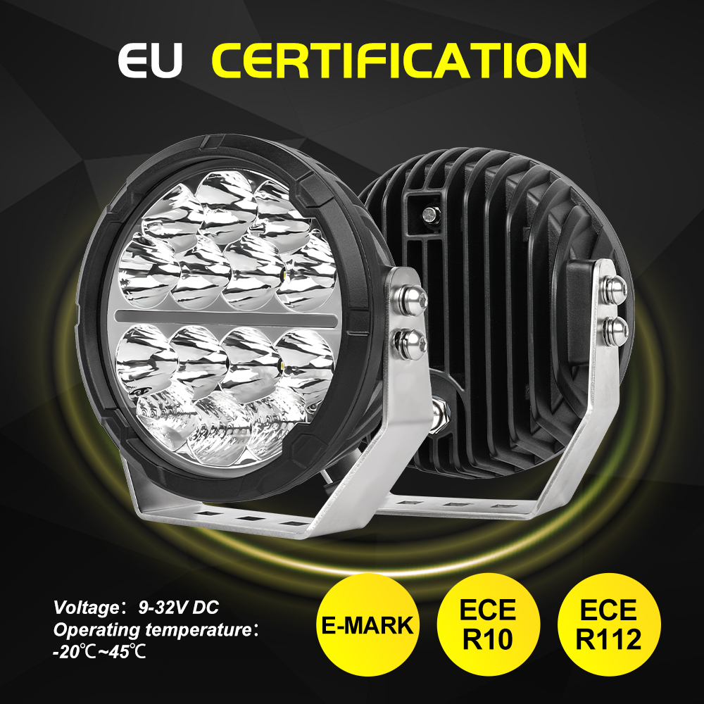 6 Inch 200W LED Work Light Combination Spot Flood Off-Road Driving ...