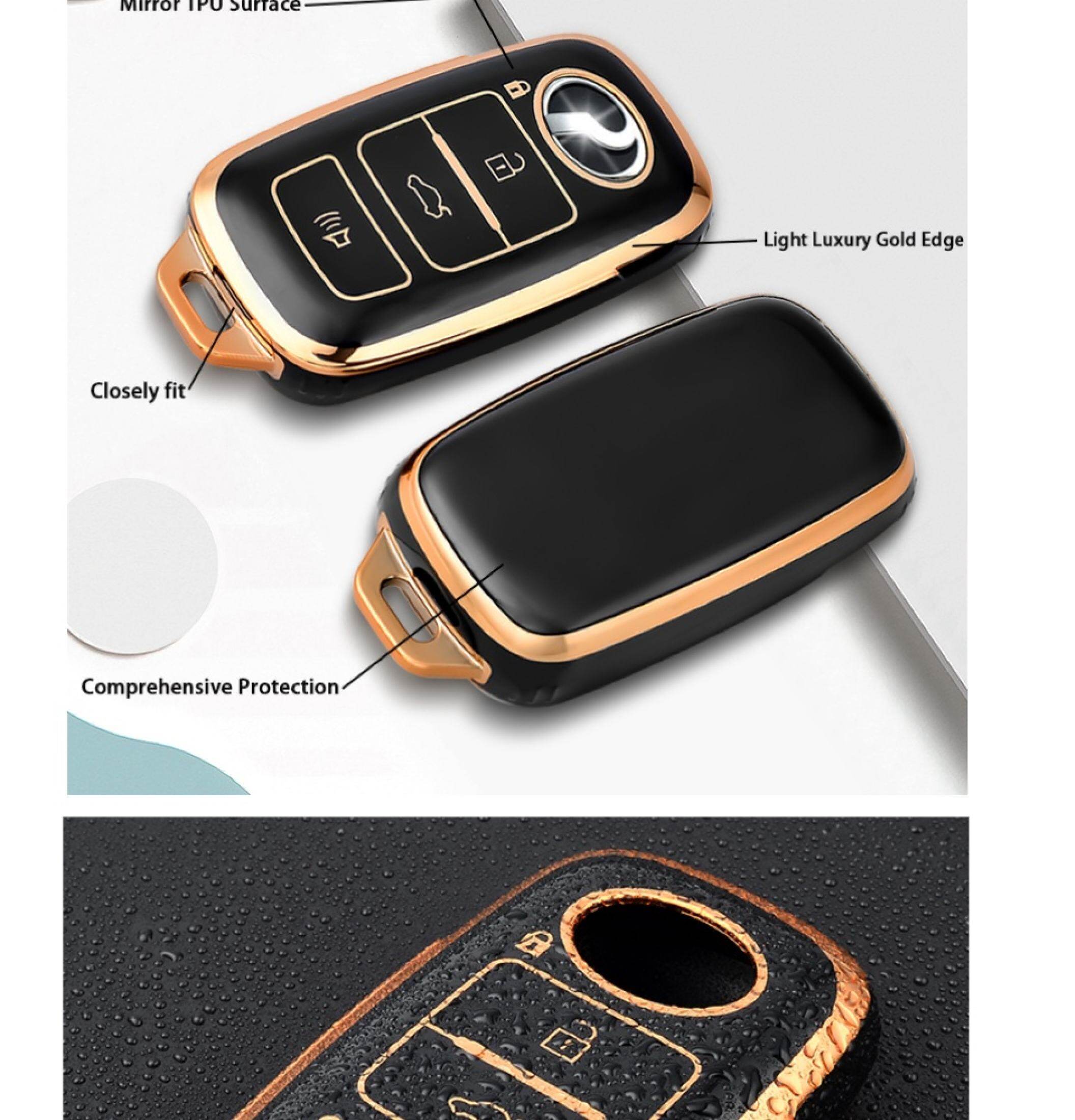 Perodua Myvi Axia Alza 2024 Car Key Cover Ativa Alza Veloz Remote Case ...