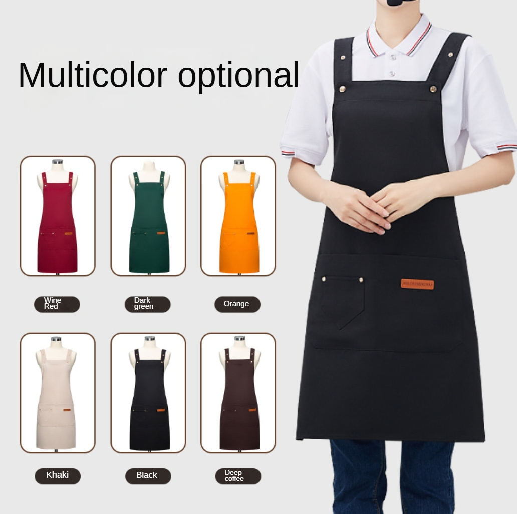 Ready Stock apron murah viral waterproof apron custom apron with wide ...