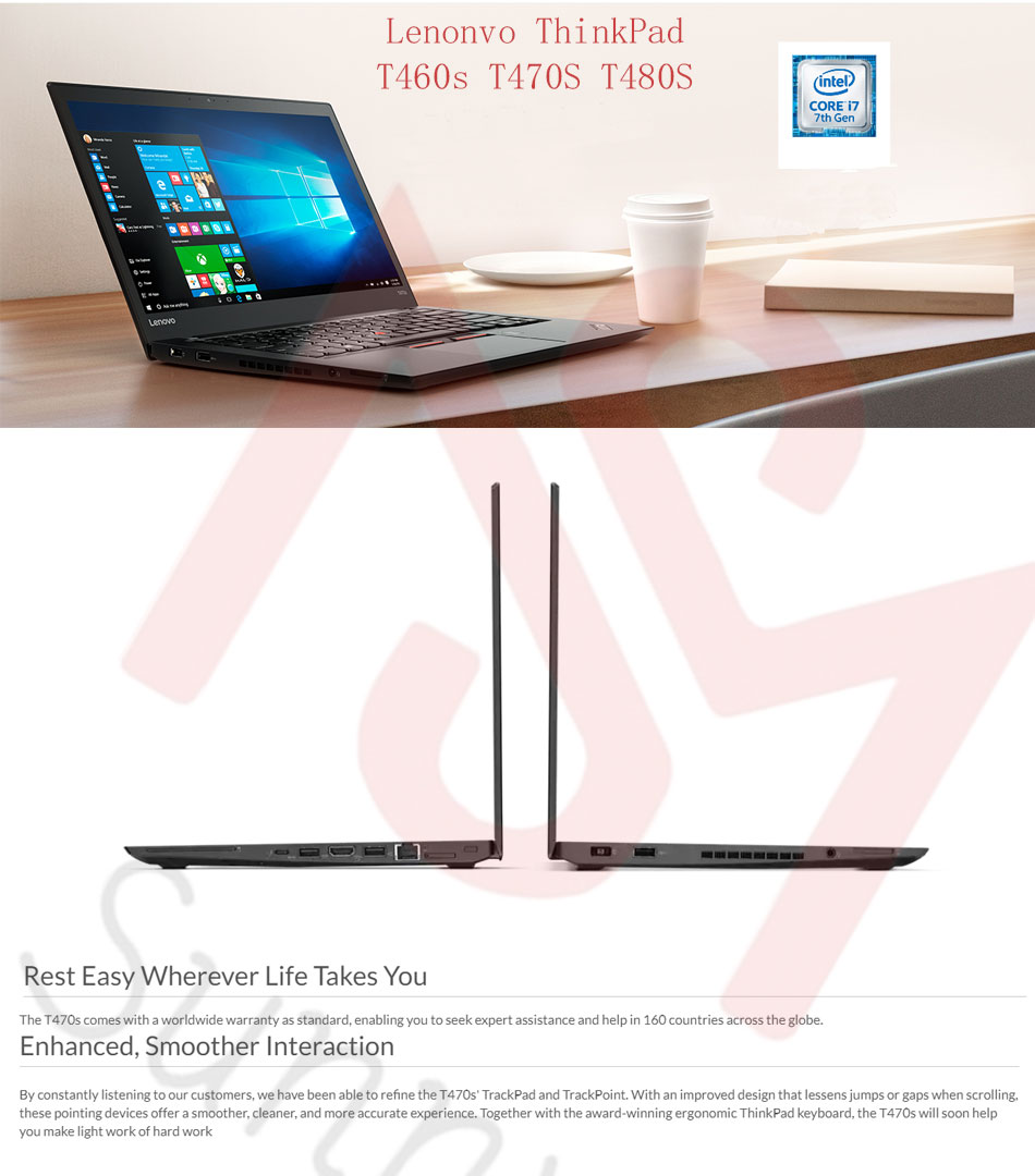 Lenovo ThinkPad T460s/T470s/T480s Laptop Intel Dual/Quad-Core i5/i7 ...