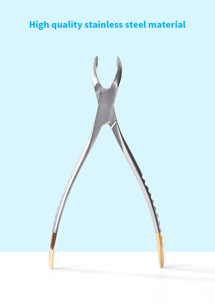 Dental Tools Residual Root Tweezers Tooth Extraction Forceps Dentist ...