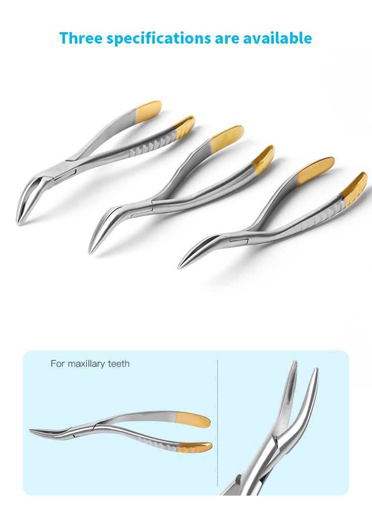 Dental Tools Residual Root Tweezers Tooth Extraction Forceps Dentist ...