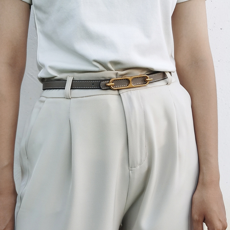 【READY STOCK MALAYSIA】Women's Casual Belt Basic Porous Adjustable ...