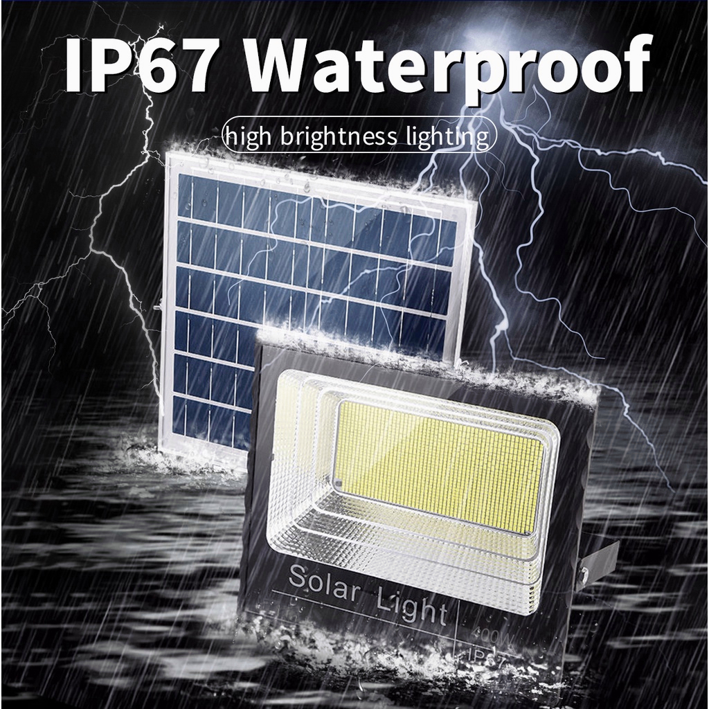 Solar Light 7000W Lampu Solar Outdoor Waterproof IP67 Solar Light ...