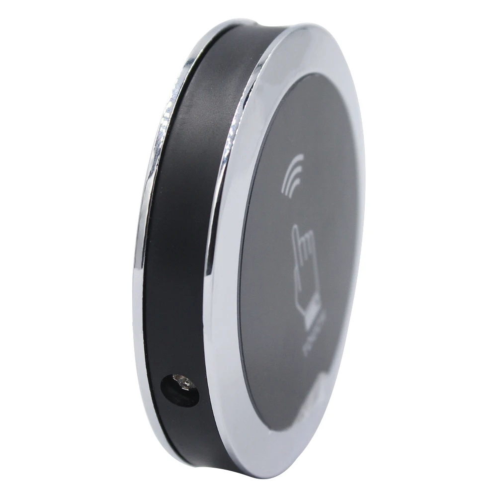 Wireless 2.4G Touch Exit Button Switch NO/NC/COM Auto Door System Exit Release Button For Access ...