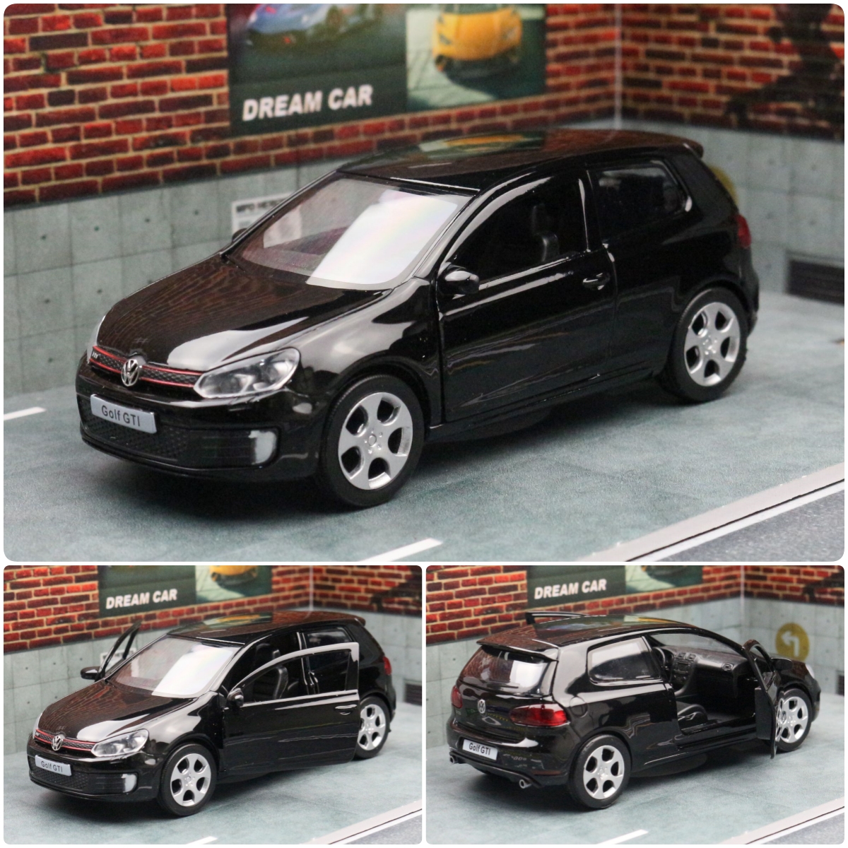 RMZ CITY 1:36 Volkswagen Golf GTI VW Simulation Die Cast Car Models 5 ...