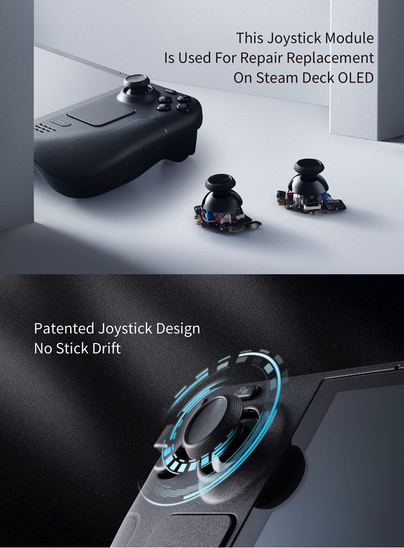 GuliKit Electromagnetic Joystick Module for Steam Deck OLED/Steam Deck LCD GuliKit SD02/GuliKit ...