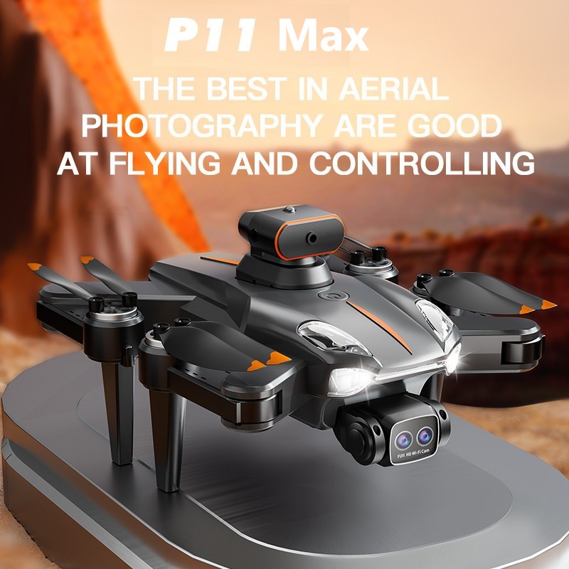 Upgraded P11 Max Drone With Brushless Motor 8K Camera 8k ESC Camera Obstacle Avoid Aerial ...