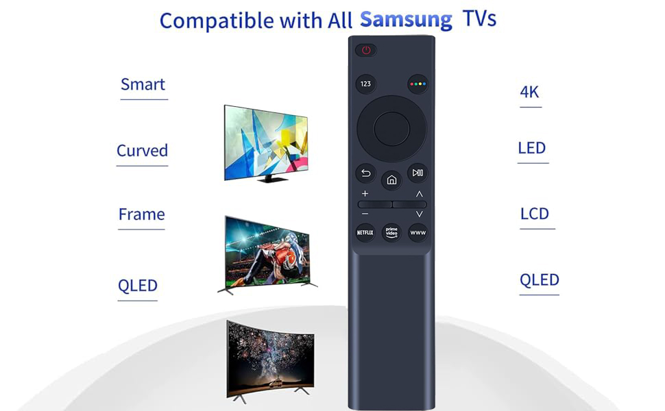 BN59-01358D SAMSUNG Original remote For Samsung Smart-TV 2021 UA55AU AU7000 series LCD LED UHD ...