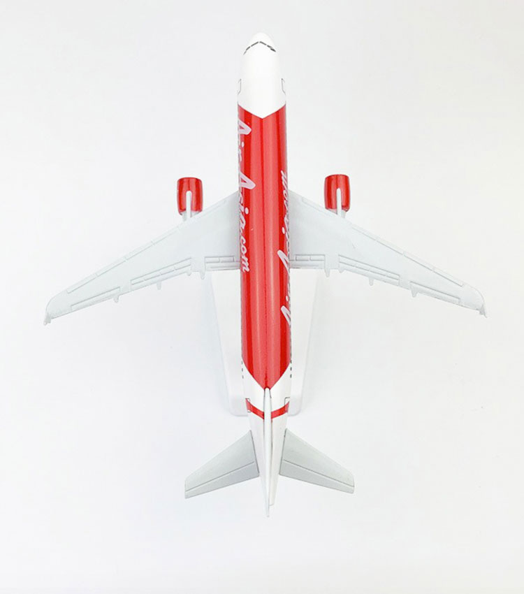 KLT 20cm AirAsia A320 Metal Diecast Airplane Plane Model Aircraft Toys ...