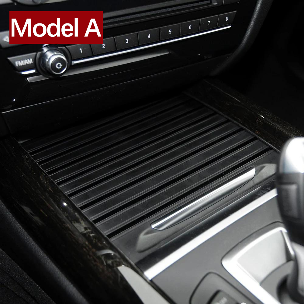 Car Interior Central Drink Water Cup Holder Cover Trim Rolling Blind ...