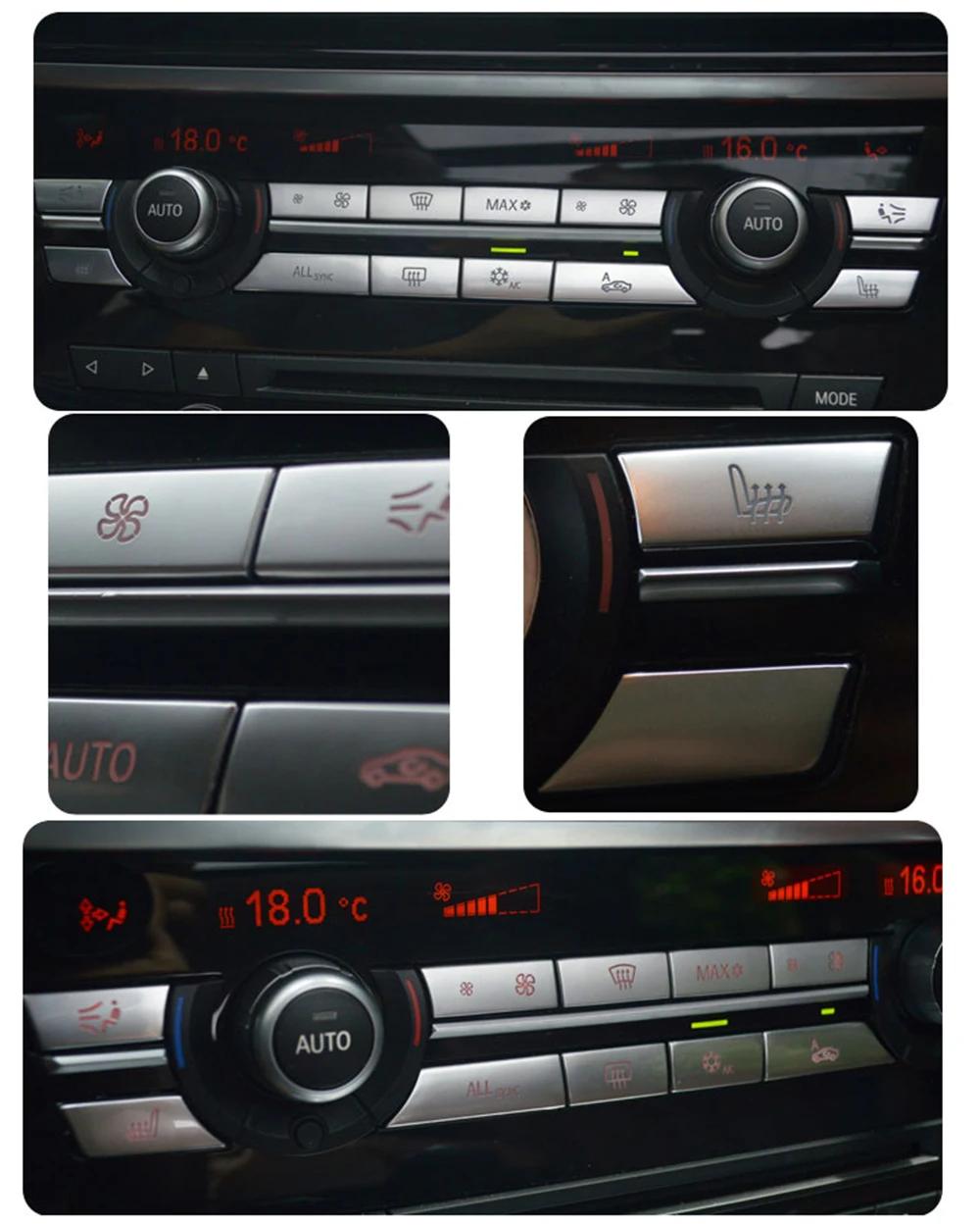 Sliver Color Dashboard Air Conditioning Ac Control Push Buttons Repair ...