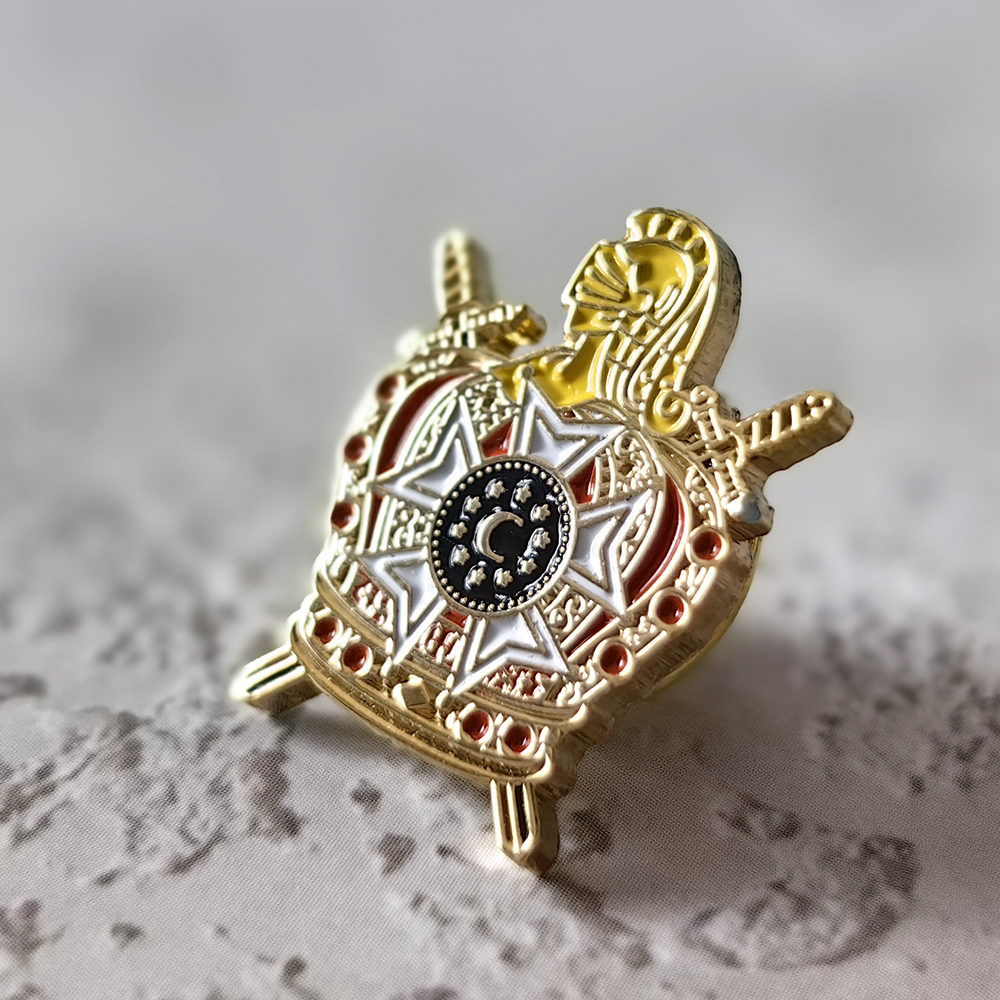 Masonic Lapel Pins Freemasonary Badge Mason Freemason International ...