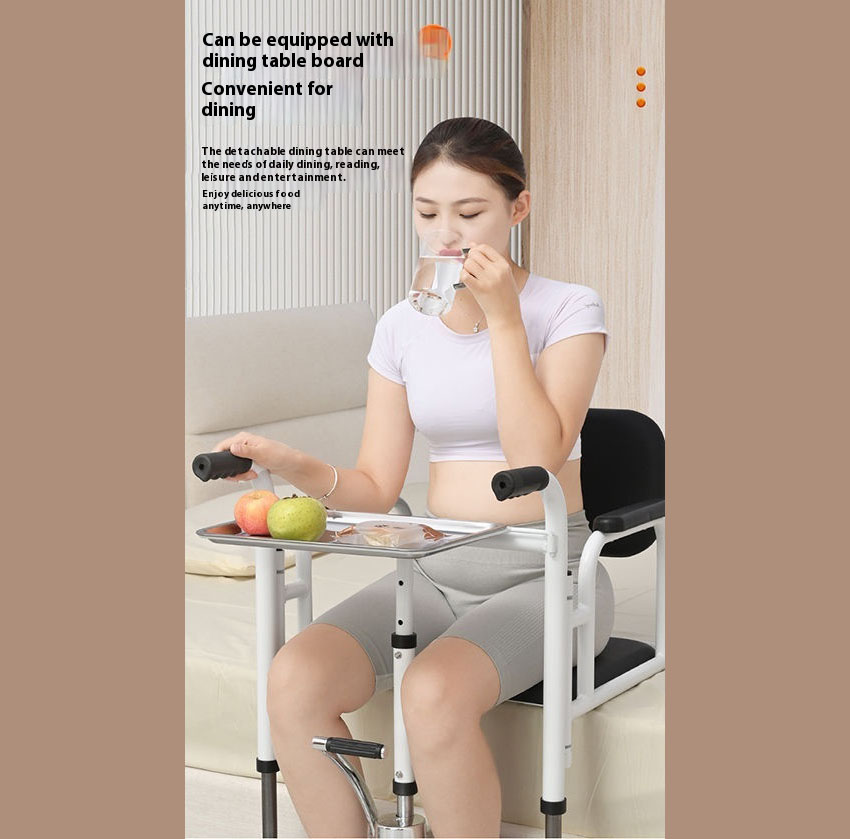 Multi-Functional Lifting Commode Wheelchair Elder lifting and transfer ...