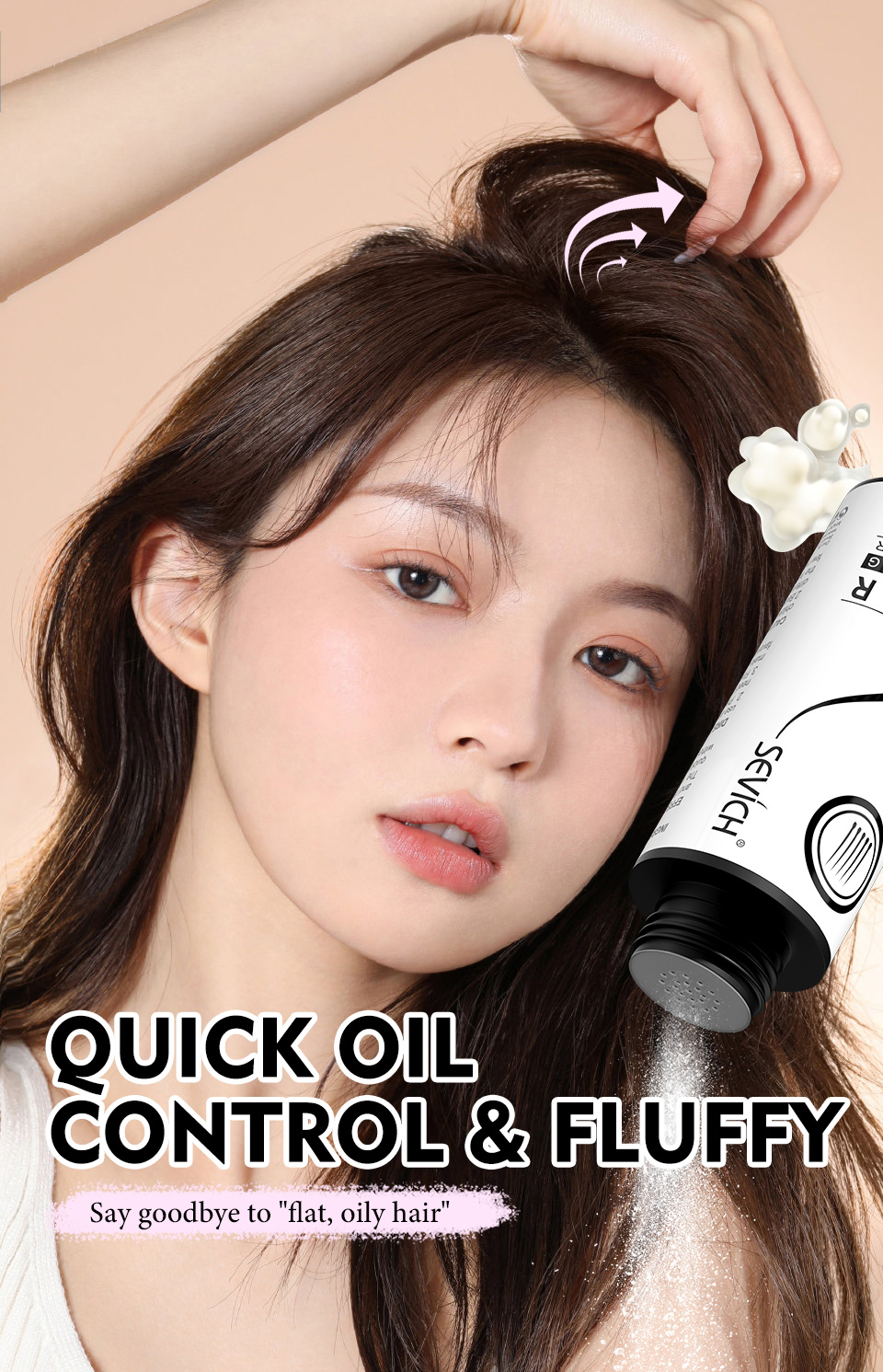 SEVICH Hair Styling Powder Styling Control Volume Powder Instantly (20g ...