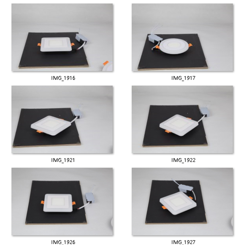Panel Light Led Downlight 2 Colors 6W/9W Blue White Down Lights ...