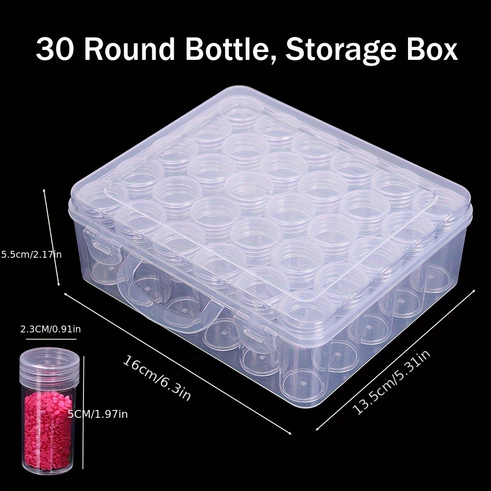 5d DIY Diamond Painting Point Diamond Storage Box Rice Beads Beads ...