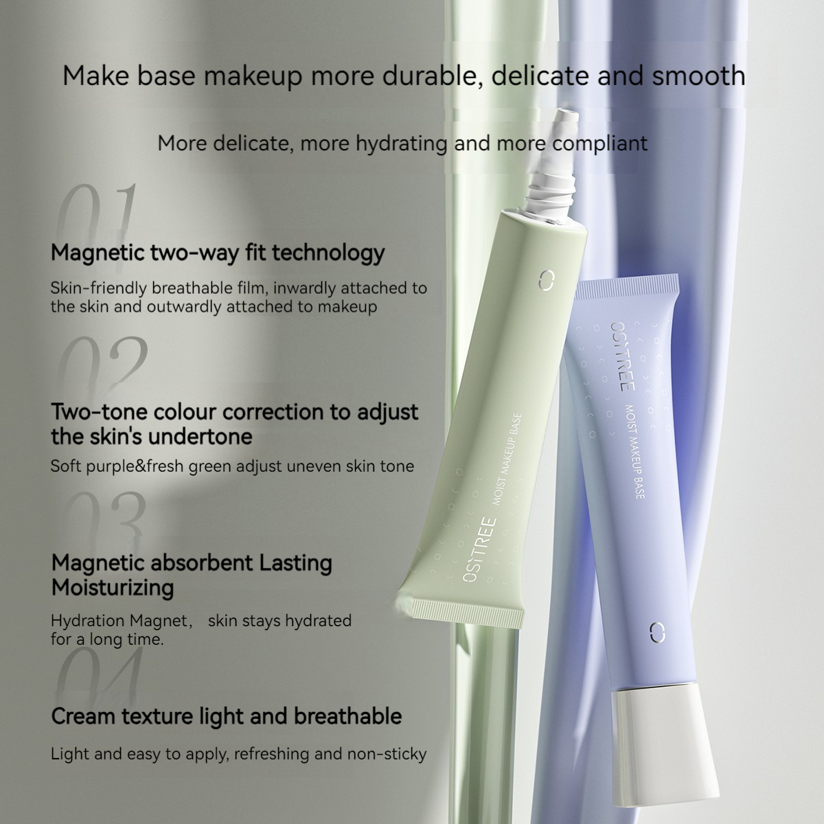OSITREE (柳丝木）Facial base makeup base makeup discoloration cream ...