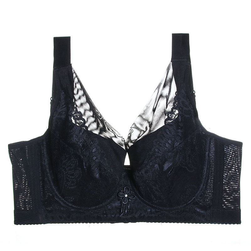Women's Plus Size Wired Bra 36/80DE--50/105EF Large Size Big Cup Sexy ...