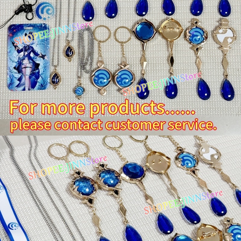 - JINN - Genshin Impact Vision Fontaine Water God FURINA VISION ...