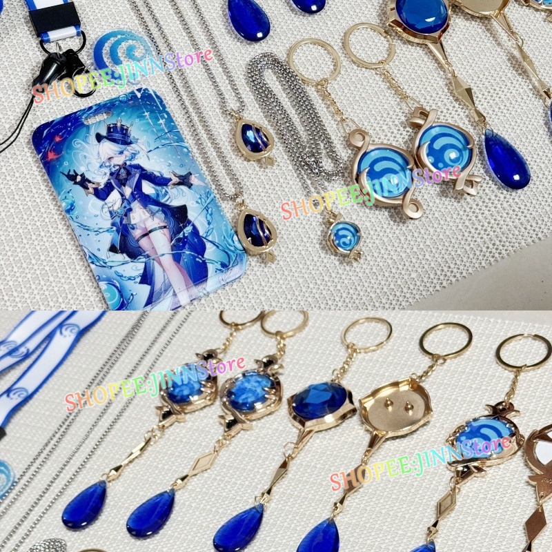 - JINN - Genshin Impact Vision Fontaine Water God FURINA VISION ...