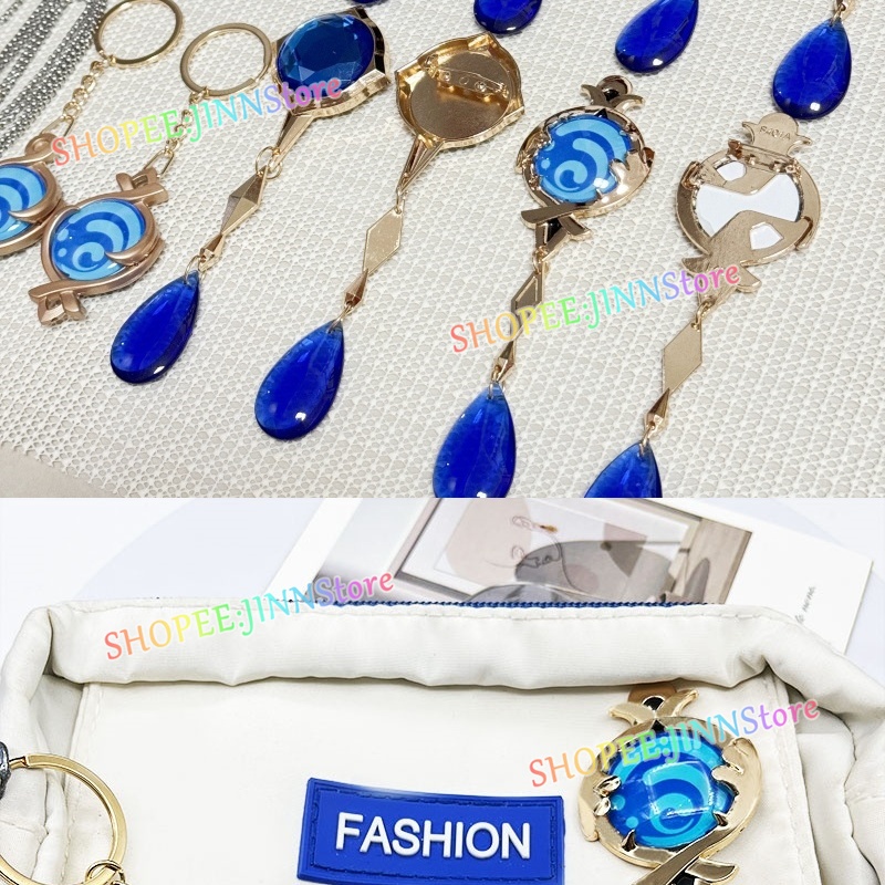 - JINN - Genshin Impact Vision Fontaine Water God FURINA VISION ...