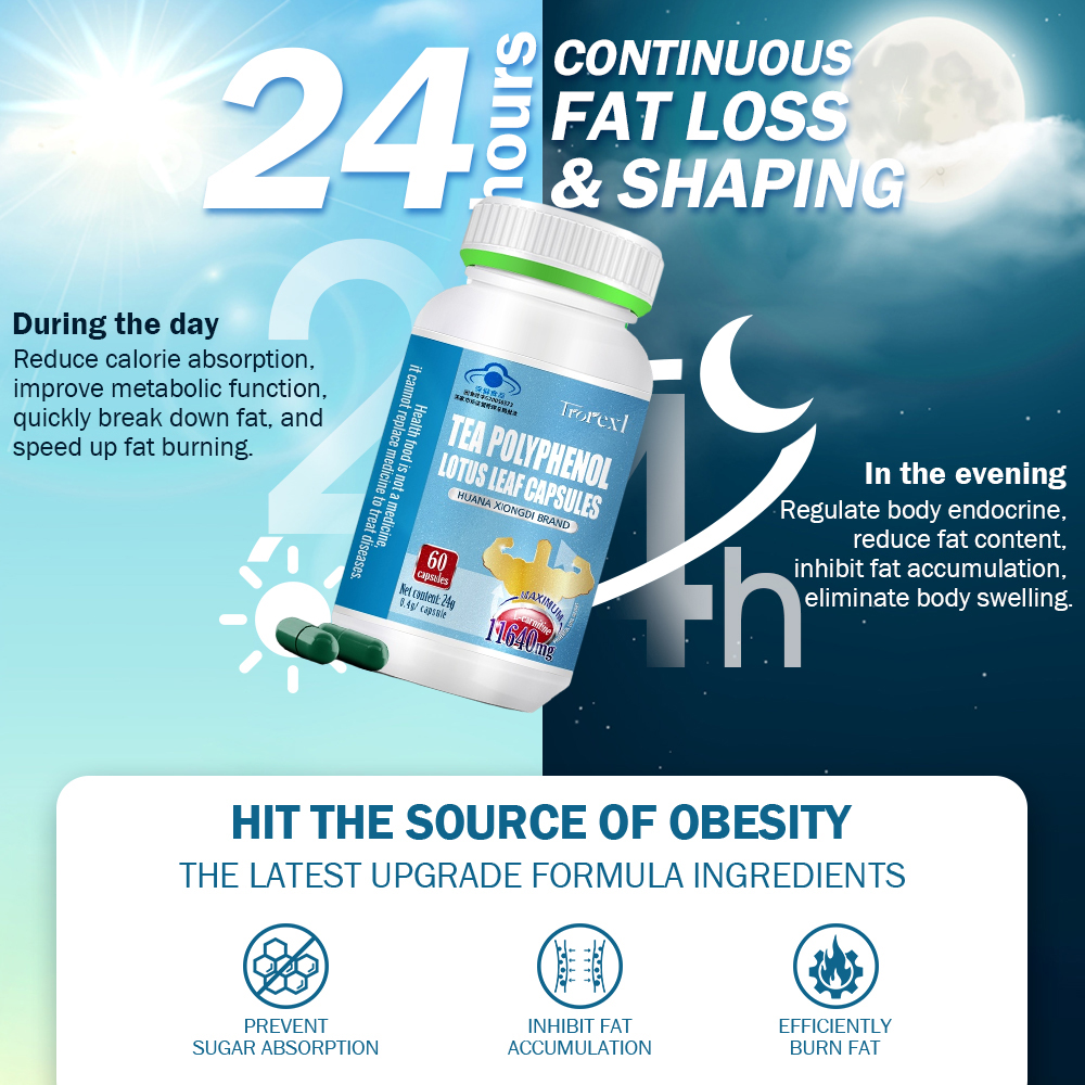 [Local+COD]Trorexl Halal Detox Weight loss capsules Burn fat lose ...