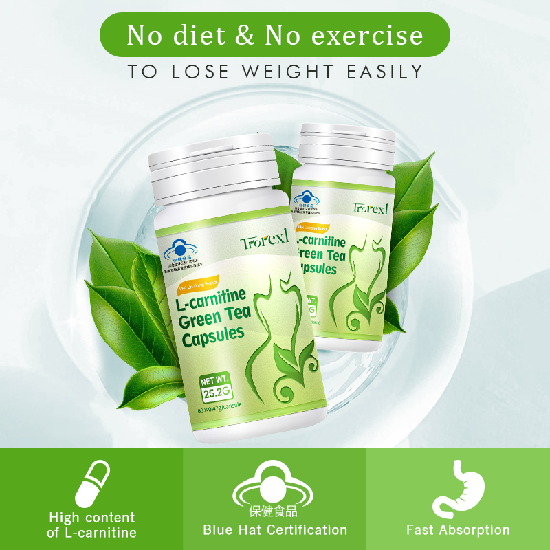 [Local Delivery+COD]Trorexl Halal Weight loss capsules L-carnitine Burn ...